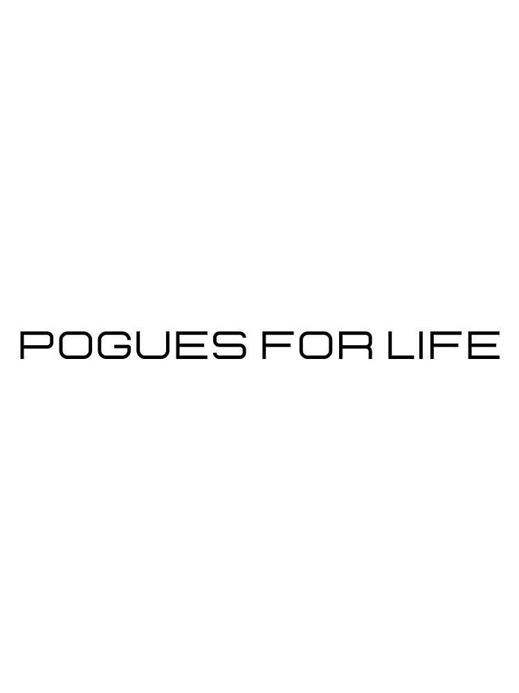 "Pogues for life" Sticker by Pinkyswearr | Redbubble