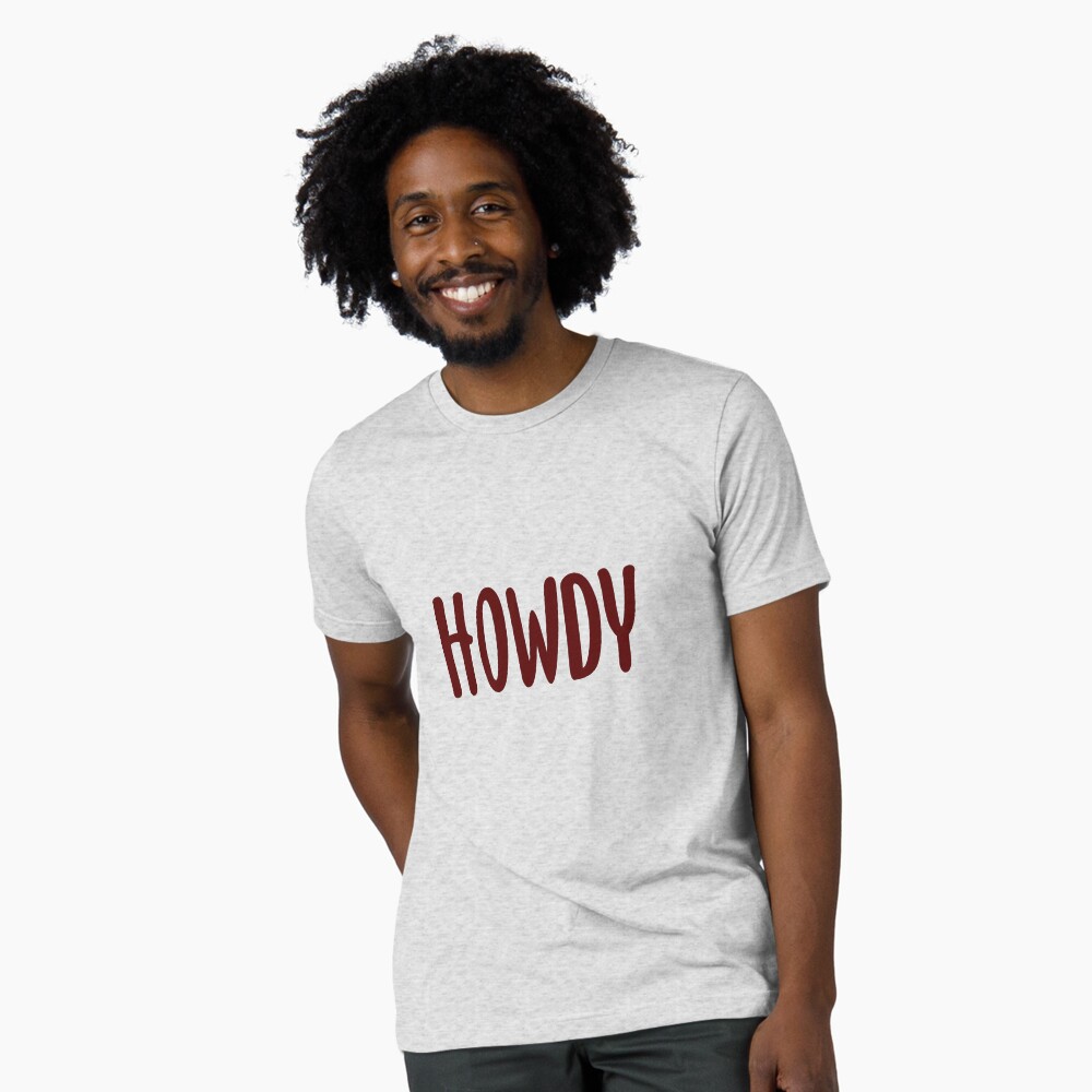 "Howdy" Sticker for Sale by snwalter2001 | Redbubble