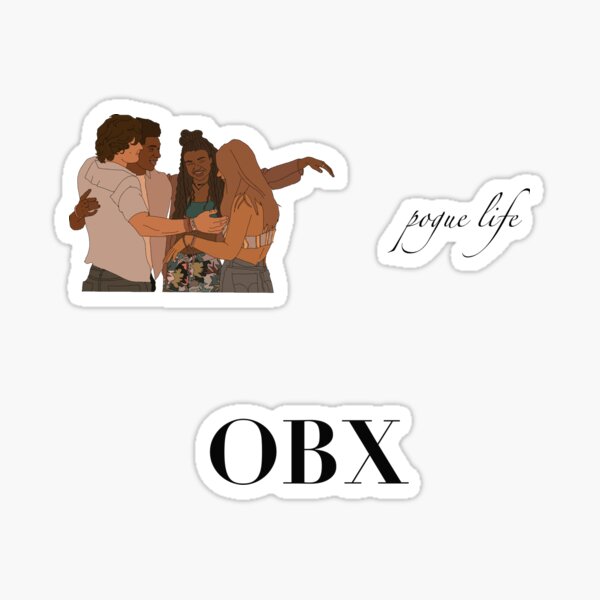 "OBX Stickers " Sticker by janiebee | Redbubble