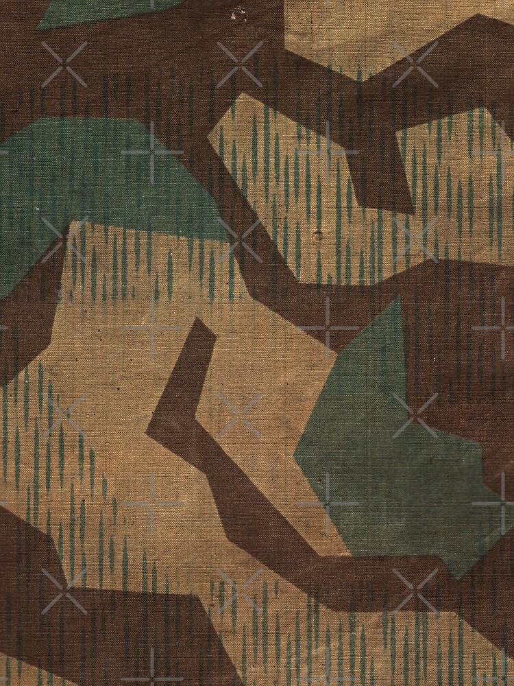 "Splintertarn German ww2 camouflage (Version 2) " T-shirt for Sale by ...