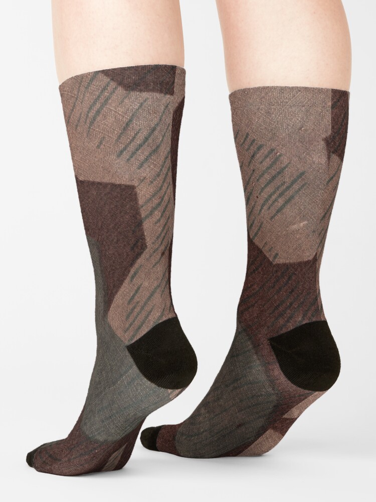 "Splintertarn German ww2 camouflage (Version 1) " Socks by Laskutinova ...