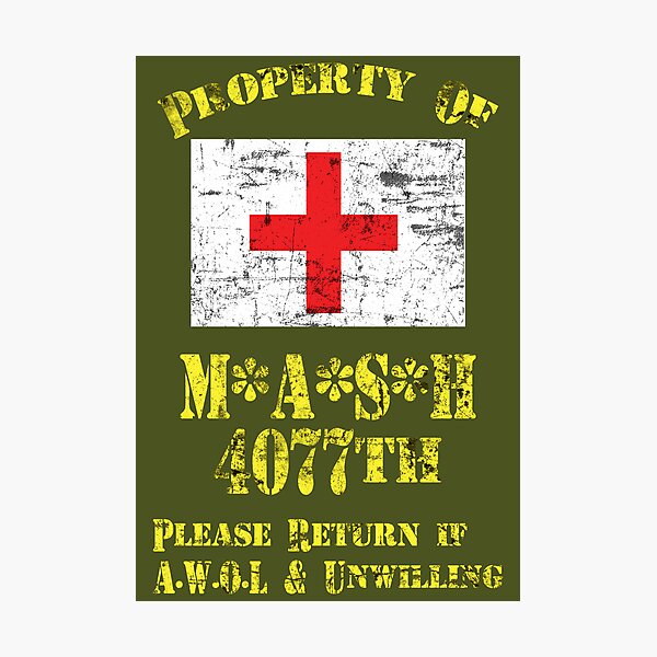 Mash 4077 Photographic Prints | Redbubble