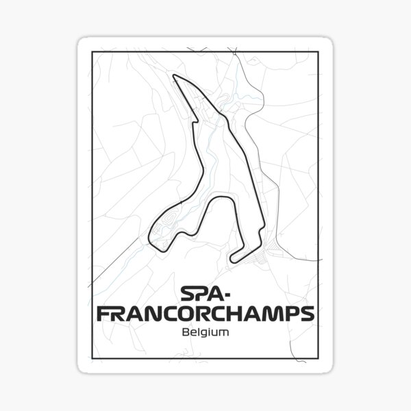 Sticker: Spa Francorchamps | Redbubble