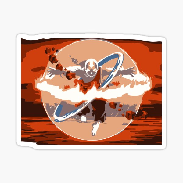 "Avatar State" Sticker for Sale by conatron13 | Redbubble
