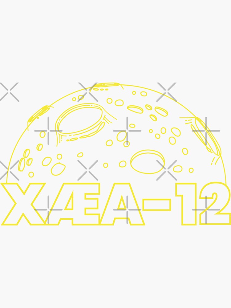 "X Æ A-12" Sticker by ohdesigno | Redbubble