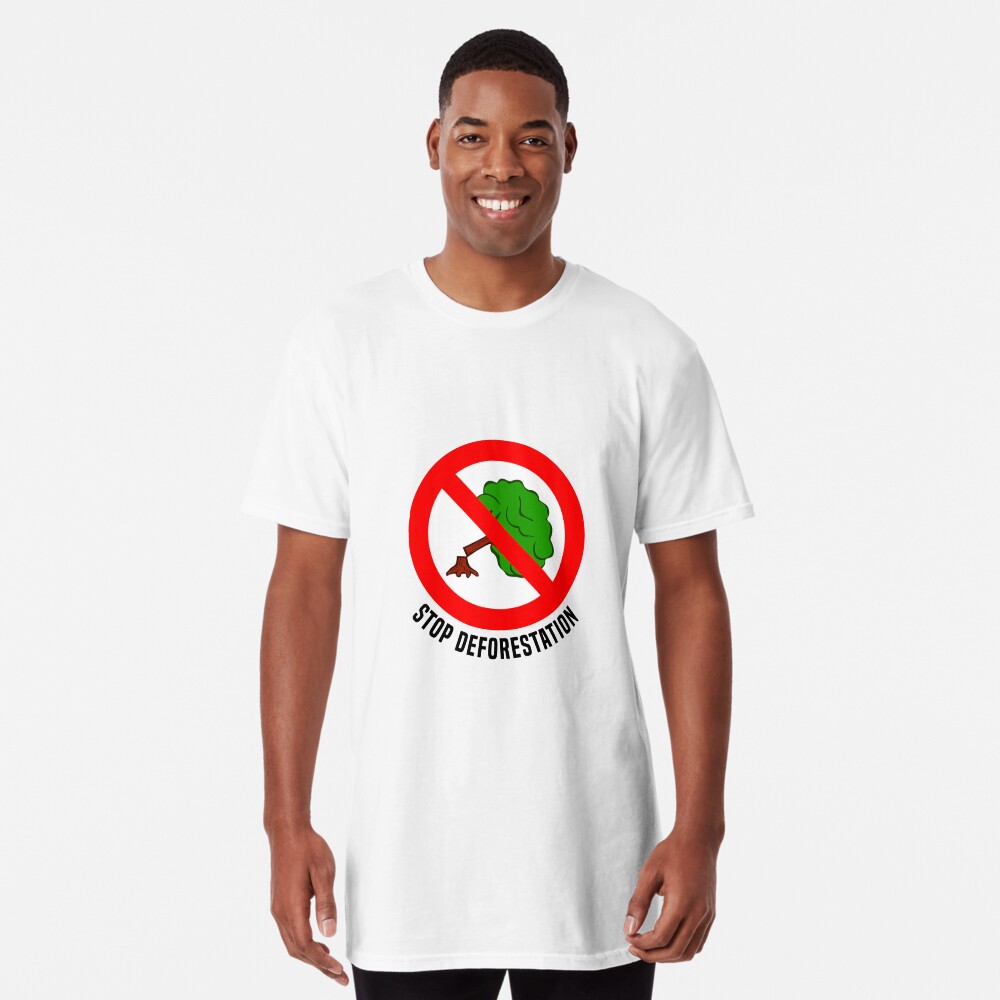 "Stop Deforestation II" Sticker by fourretout | Redbubble