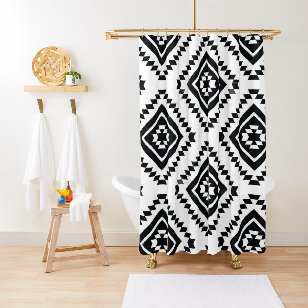 "Ancient Aztec #3 Design" Shower Curtain for Sale by greygoodzstore ...