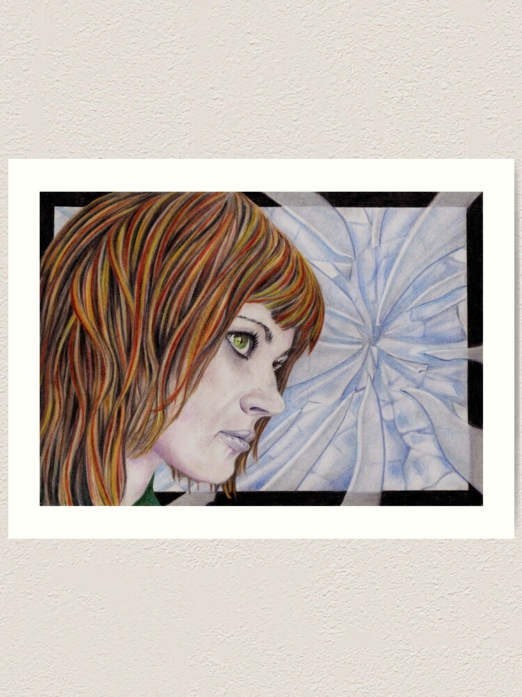 "Fracture: Original colour pencil drawing by Dean Sidwell" Art Print ...