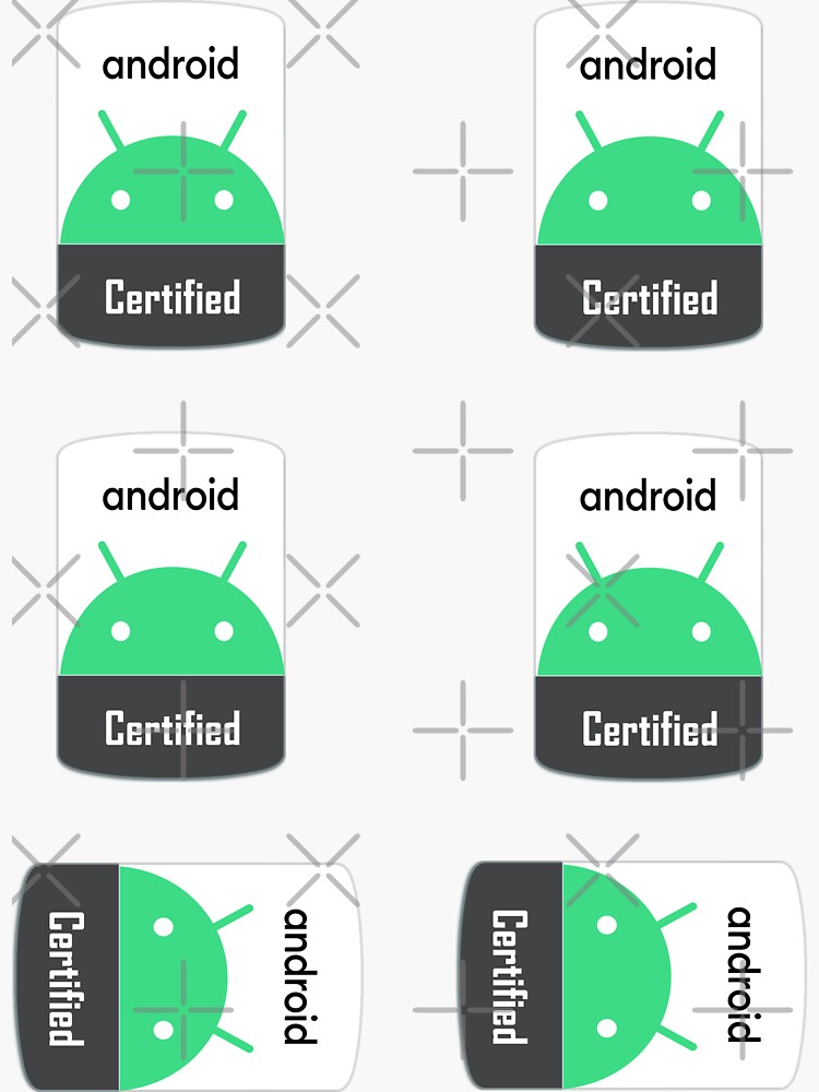 "Android Badge" Sticker for Sale by leesander | Redbubble