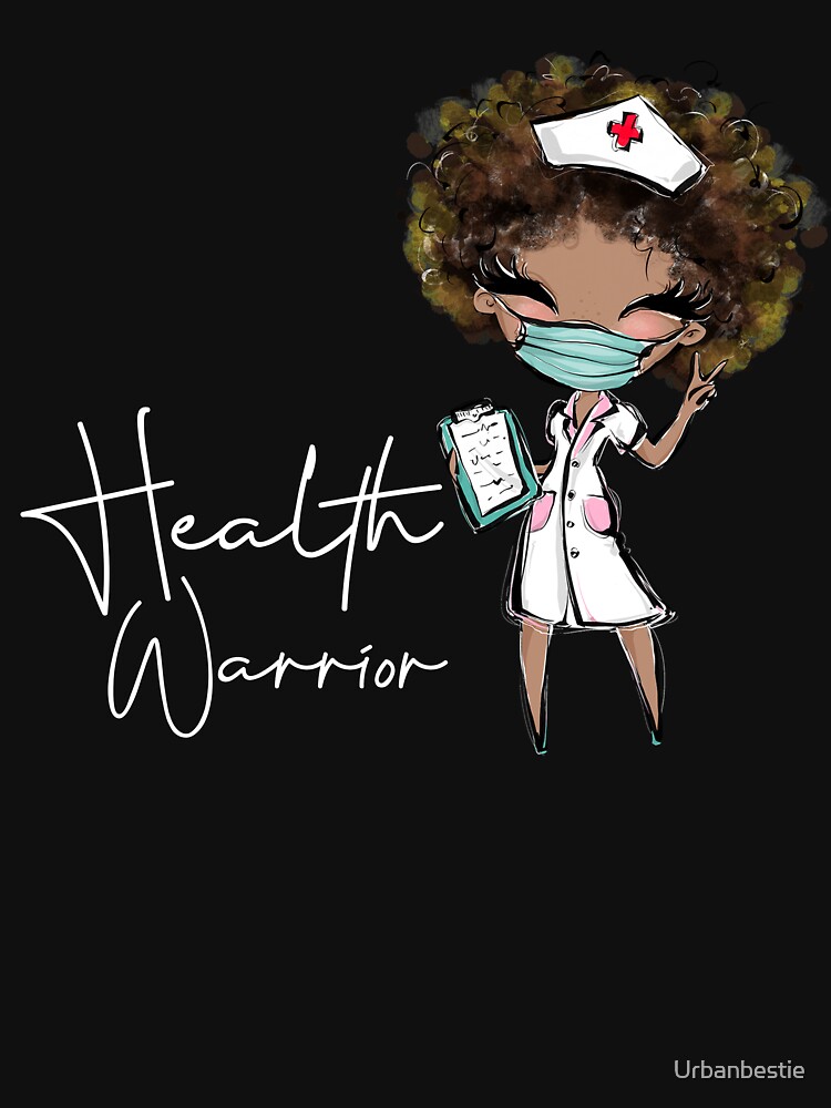 "Nurse Health Warrior essential worker Thank you" T-shirt for Sale by ...