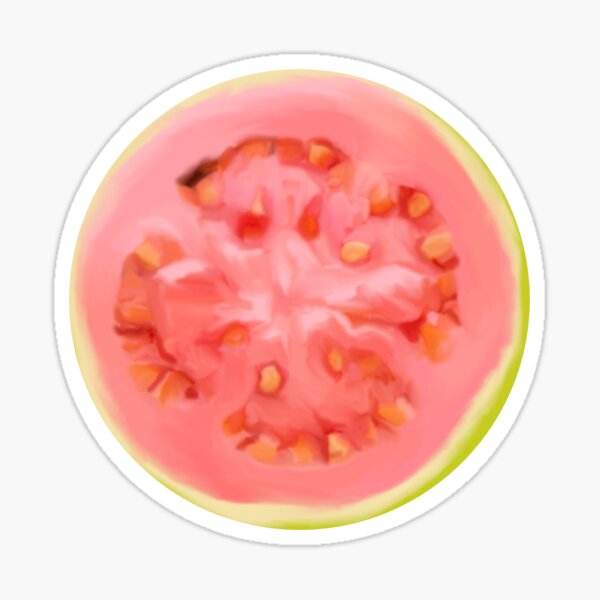 "Guava" Sticker for Sale by itsdariana | Redbubble