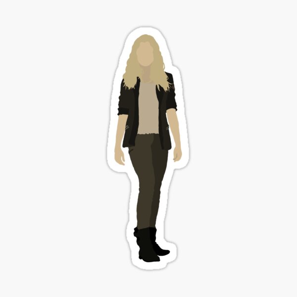 "Faceless Clarke Griffin" Sticker by kbredesen1 | Redbubble