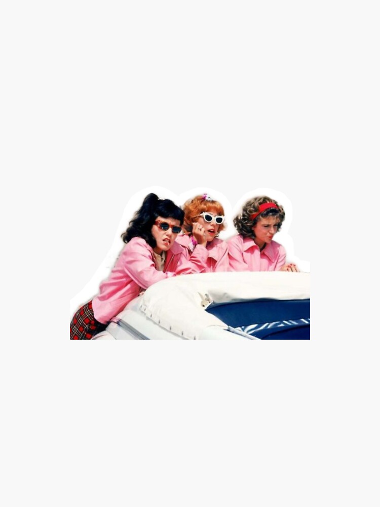 "Grease Pink Ladies Sticker" Sticker for Sale by renee-24 | Redbubble