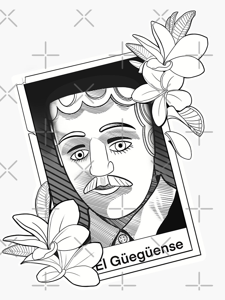 " El Güegüense " Sticker by Blandonjulio77 | Redbubble