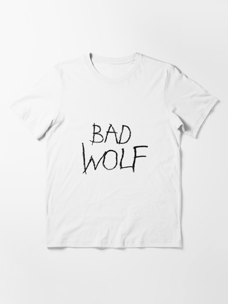 "Bad Wolf" T-shirt for Sale by suranyami | Redbubble | bad t-shirts ...