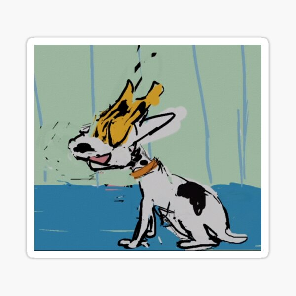 "pilotredsun Spunky!" Sticker for Sale by Benjamincc22 | Redbubble