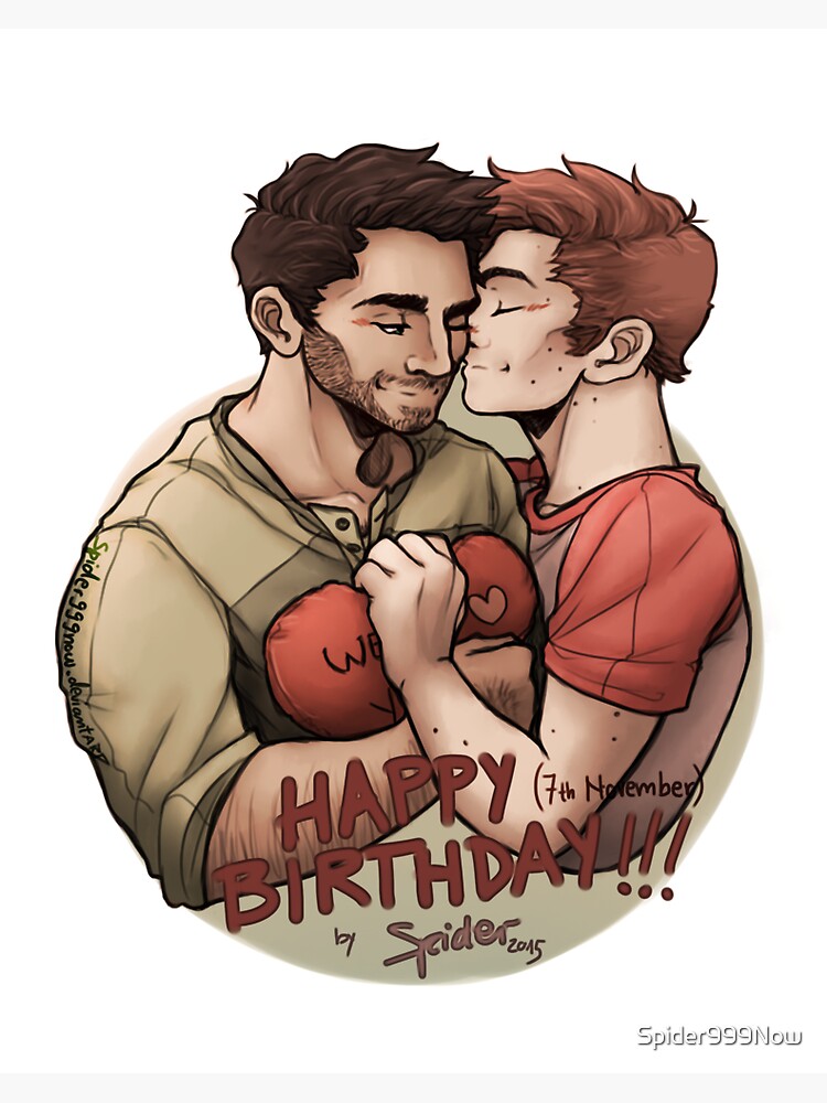 "Happy Birthday Derek" Sticker by Spider999Now | Redbubble