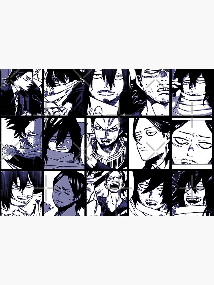 "Aizawa Shota Collage" Mask for Sale by Angellinx3 | Redbubble