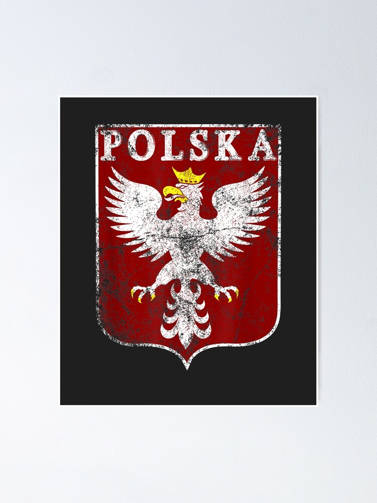 "Polish Eagle Polish Crest Vintage Polska Eagle Poland" Poster for Sale ...