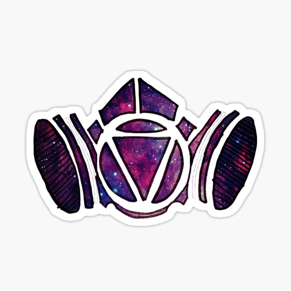 "Respirator Gas Mask Design" Sticker by julismerch | Redbubble