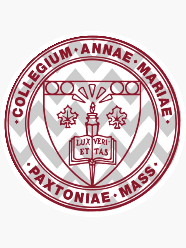 "Anna Maria College Logo" Sticker for Sale by Brooke-da | Redbubble