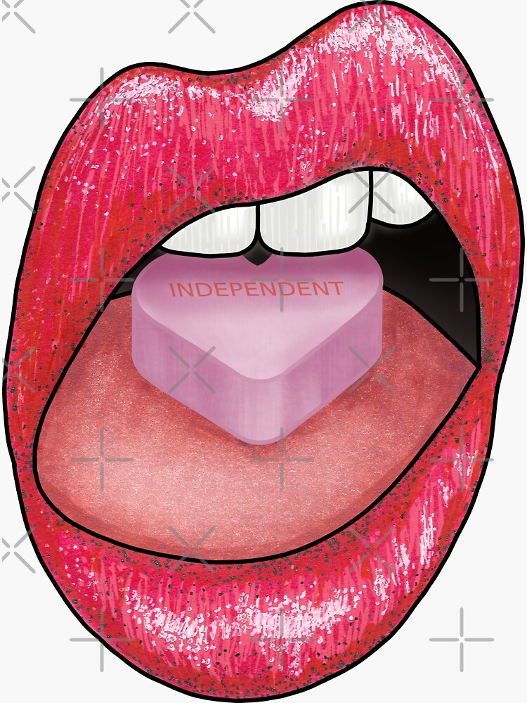 "Independent" Sticker by CadenceLG | Redbubble