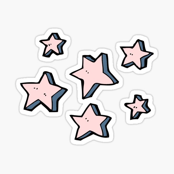 "Stars" Sticker by eschweitzer | Redbubble