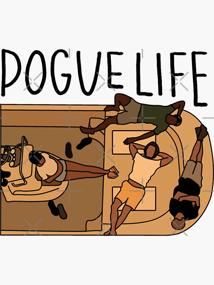 "outer banks hms pogue life" Sticker by allyhom | Redbubble