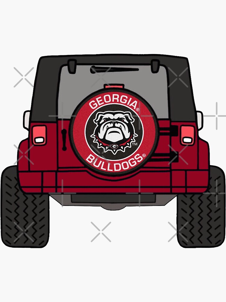 "Georgia Jeep" Sticker by csachs | Redbubble