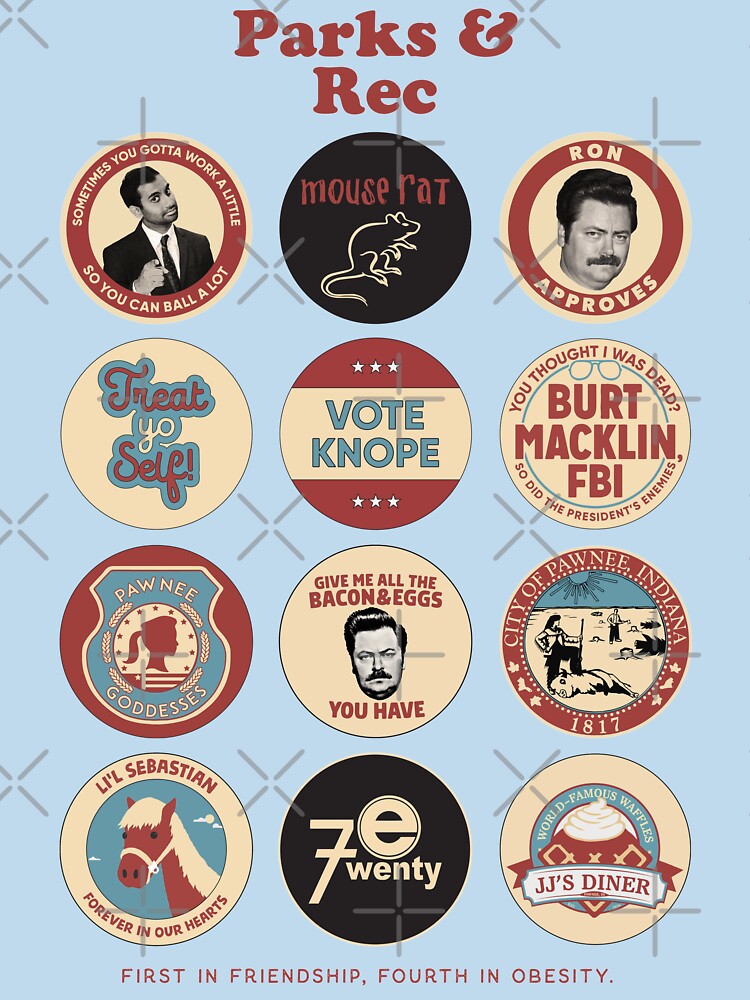 "Parks and Rec" Essential T-Shirt for Sale by thearkestry | Redbubble