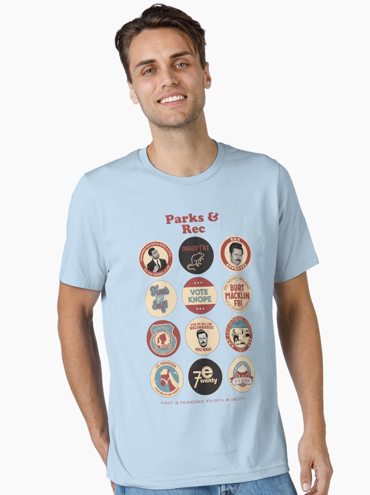 "Parks and Rec" Essential T-Shirt for Sale by thearkestry | Redbubble