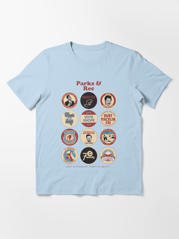 "Parks and Rec" Essential T-Shirt for Sale by thearkestry | Redbubble