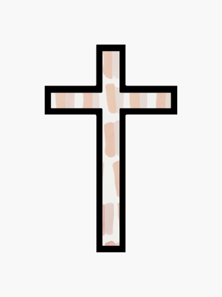 "Line Cross Design" Sticker for Sale by baileyratcliff | Redbubble