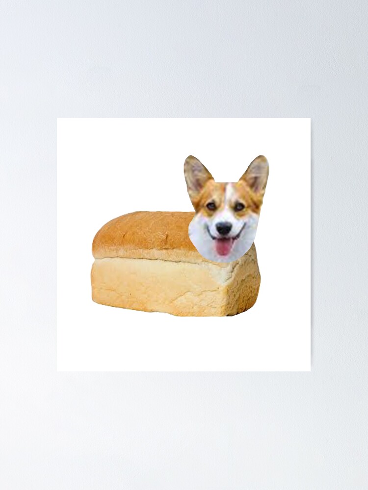 "Corgi Loaf" Poster for Sale by marykatebuckman | Redbubble