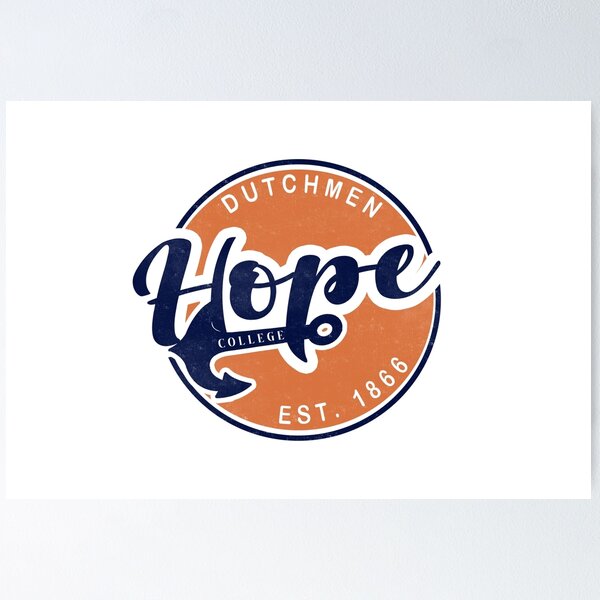 "Hope College Logo Circle" Poster for Sale by annawats | Redbubble