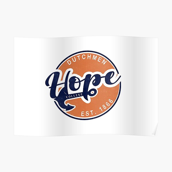 "Hope College Logo Circle" Poster for Sale by annawats | Redbubble