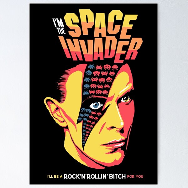 "The Invader" Poster for Sale by butcherbilly | Redbubble