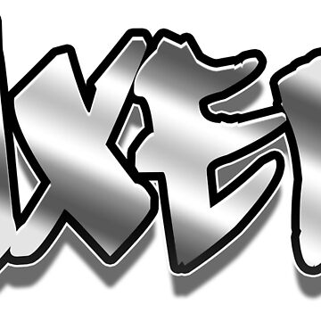 "Axel in graffiti style" Sticker by geograffeur | Redbubble