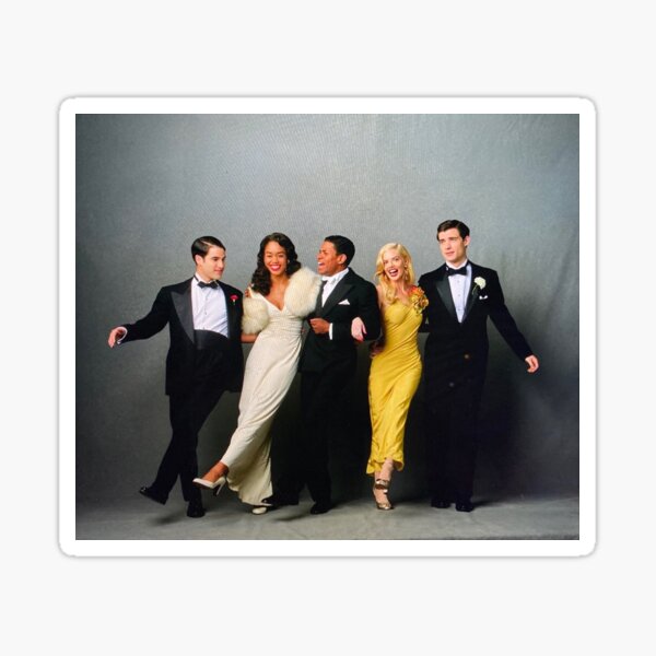 "Hollywood Cast" Sticker by StarshipRanger9 | Redbubble