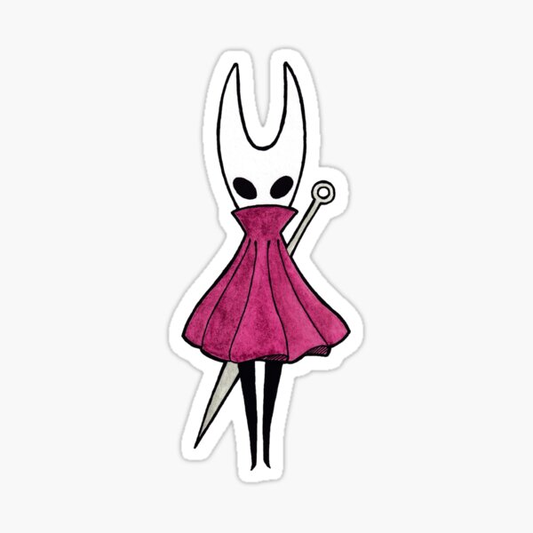 "Hornet Hollow Knight Fanart" Sticker for Sale by Myrtille-chan | Redbubble