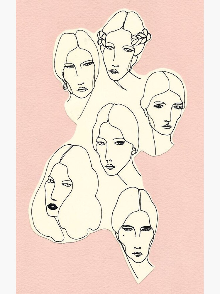 "Greek Goddesses Aesthetic Drawing, Warm Tones, Girly iPhone Case ...