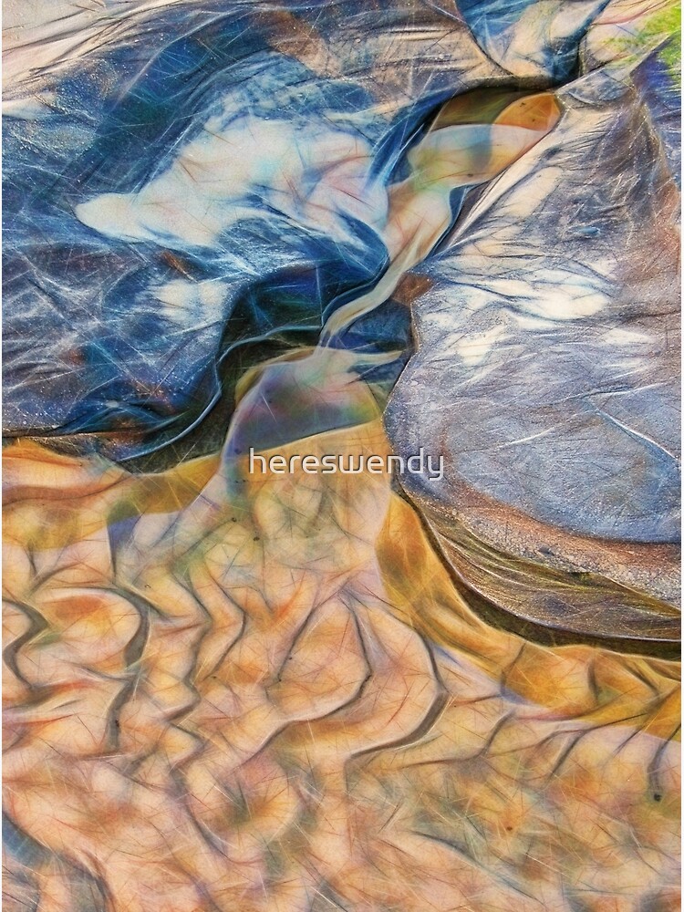 "Abstract beautiful rocks on the sand" Art Print by hereswendy | Redbubble