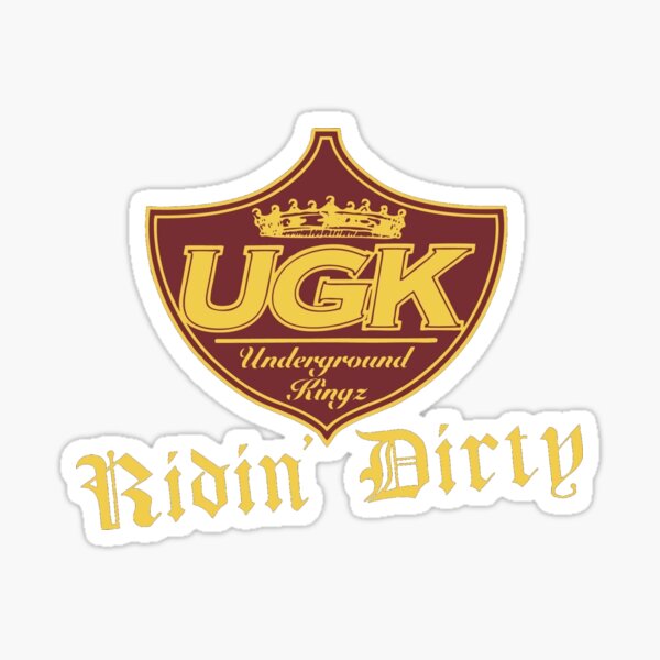 Ridin Dirty Stickers | Redbubble