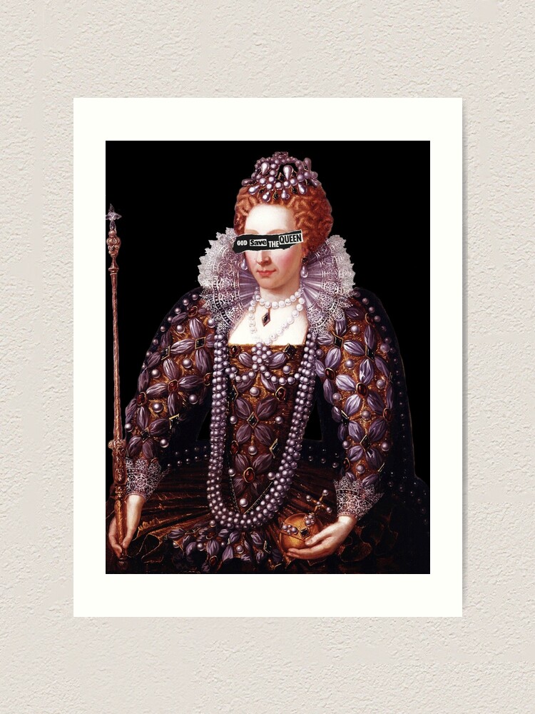 "Good Queen Bess #2" Art Print by bethwoodvilles | Redbubble
