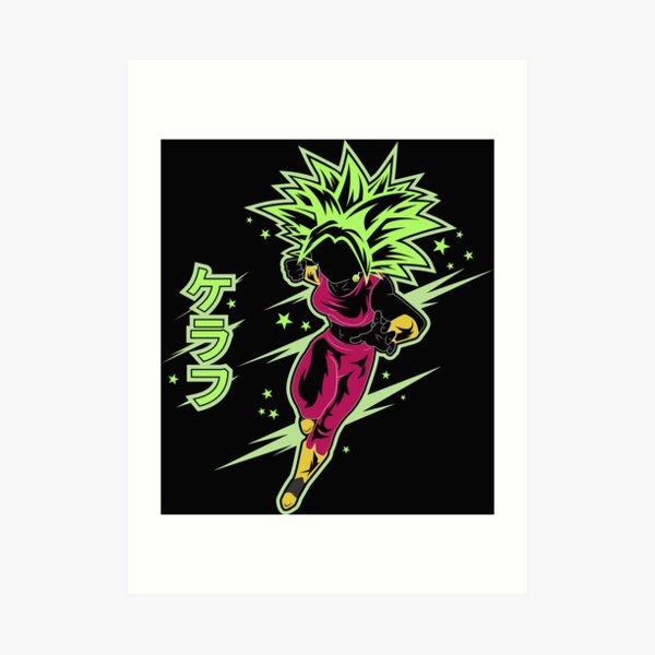 "Kefla super saiyan " Art Print for Sale by PokStorDesign | Redbubble
