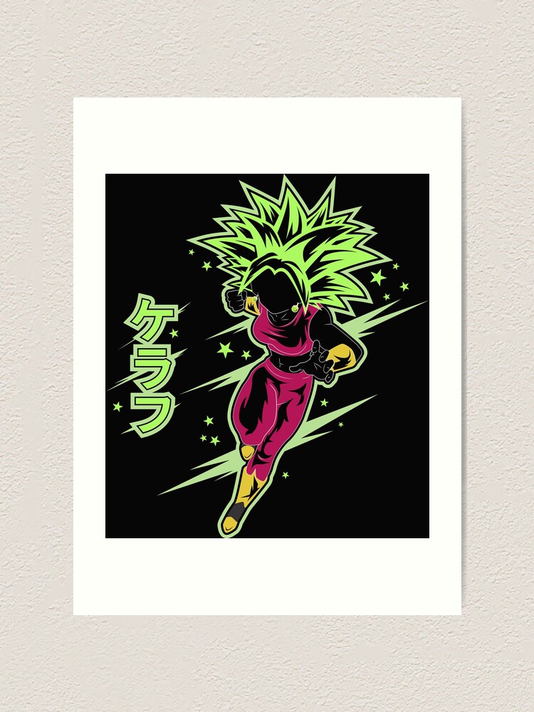 "Kefla super saiyan " Art Print for Sale by PokStorDesign | Redbubble