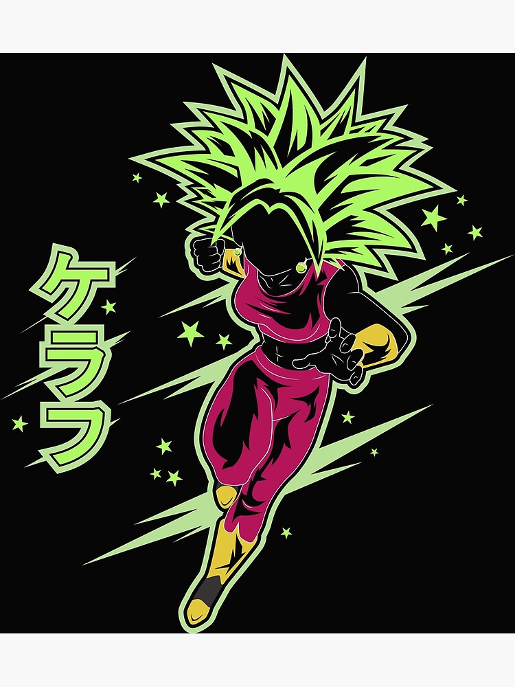 "Kefla super saiyan " Art Print for Sale by PokStorDesign | Redbubble