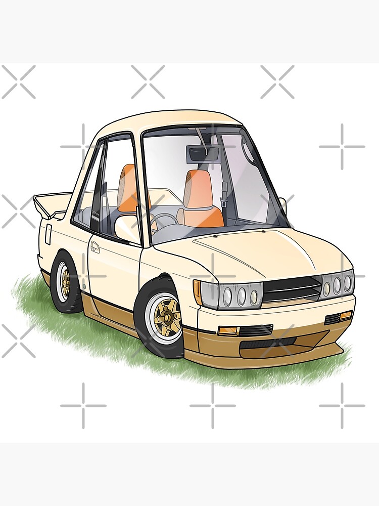 "Nissan S13 Silvia Cute JDM Chibi" Art Print for Sale by Bodonand ...