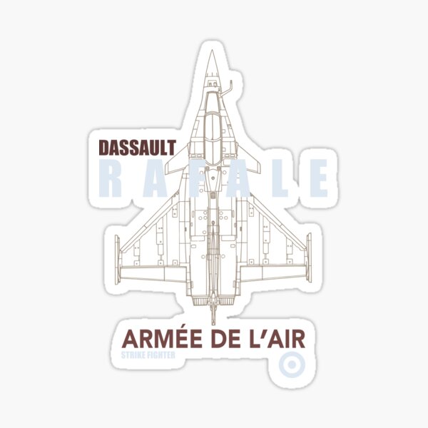 "Dassault Rafale" Sticker for Sale by StrongVlad | Redbubble