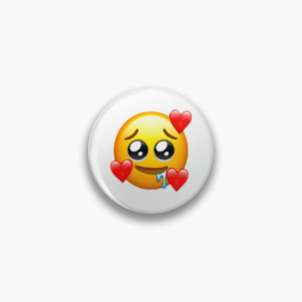 "In Love Emoji" Sticker for Sale by cherrybombrb | Redbubble